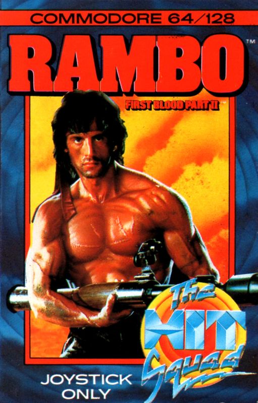 Rambo: First Blood Part II cover or packaging material - MobyGames