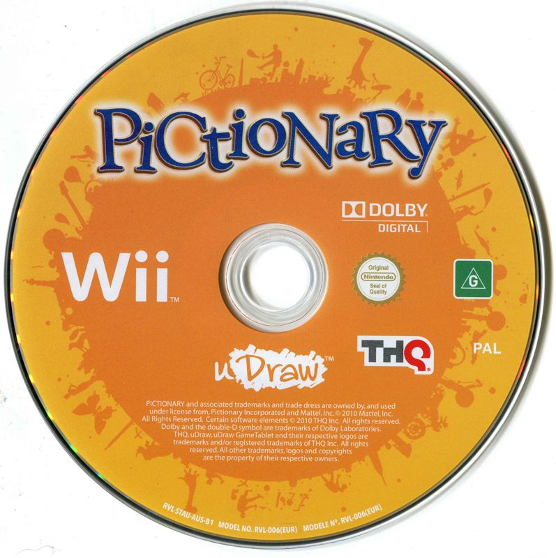 Pictionary cover or packaging material - MobyGames
