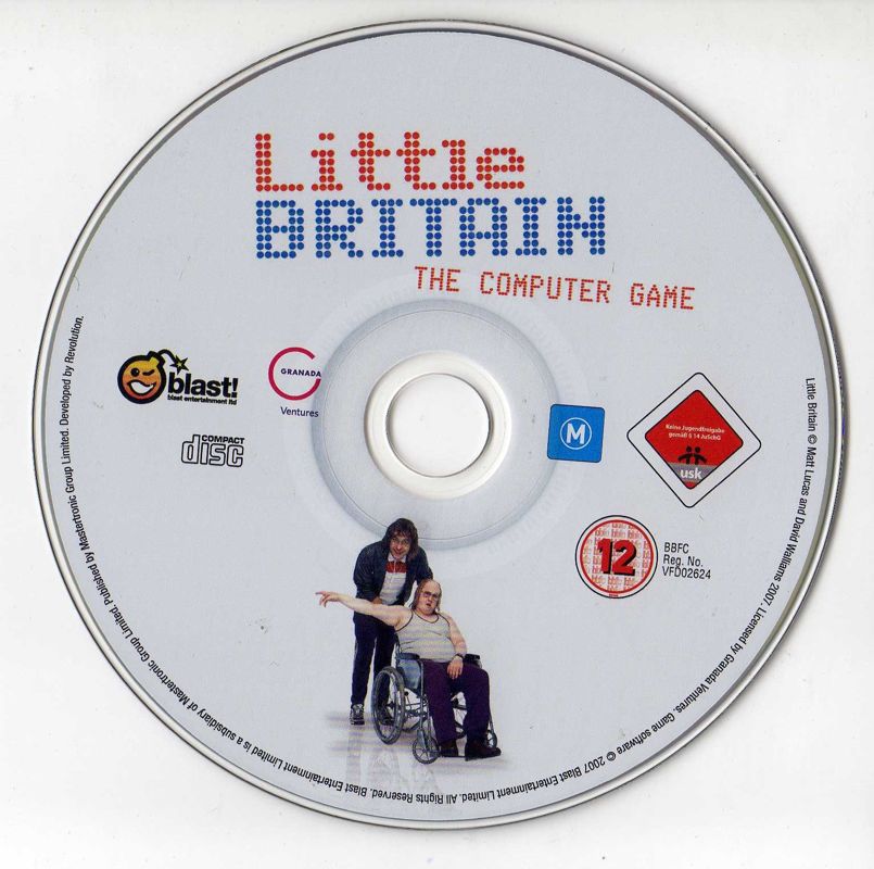 Little Britain: The Video Game cover or packaging material - MobyGames
