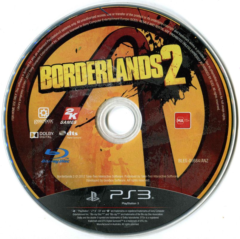 Borderlands 2 cover or packaging material - MobyGames
