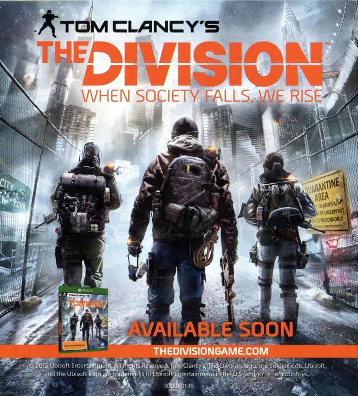 Tom Clancy's Rainbow Six: Siege cover or packaging material - MobyGames