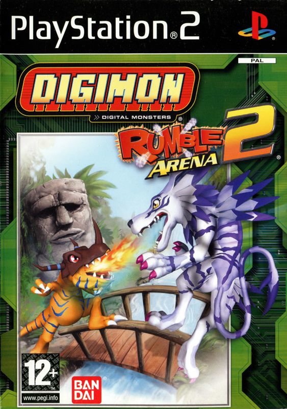 Digimon Rumble Arena 2 cover or packaging material - MobyGames