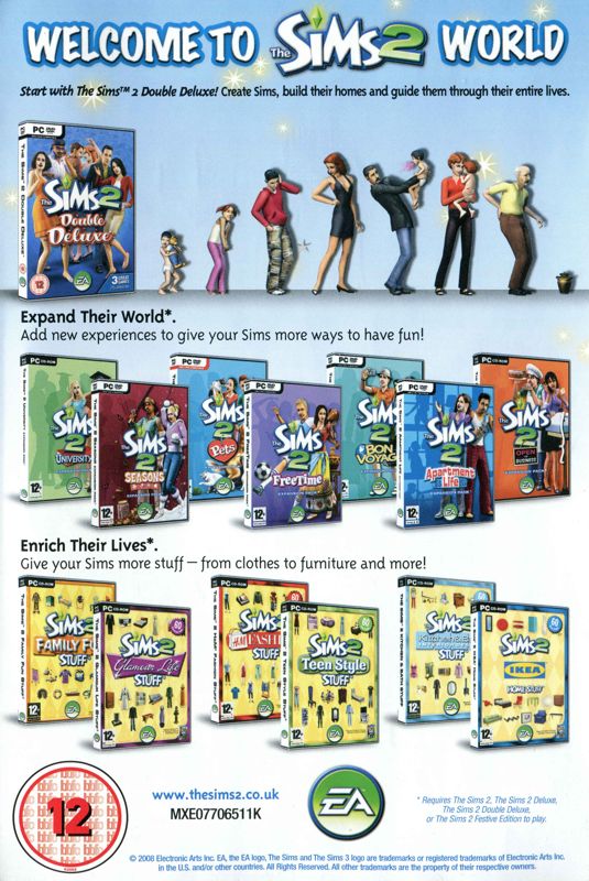 The Sims 2: Pets cover or packaging material - MobyGames