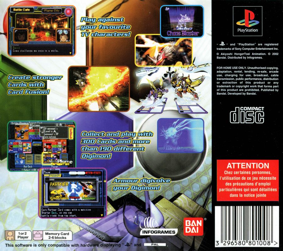 Digimon Digital Card Battle cover or packaging material - MobyGames