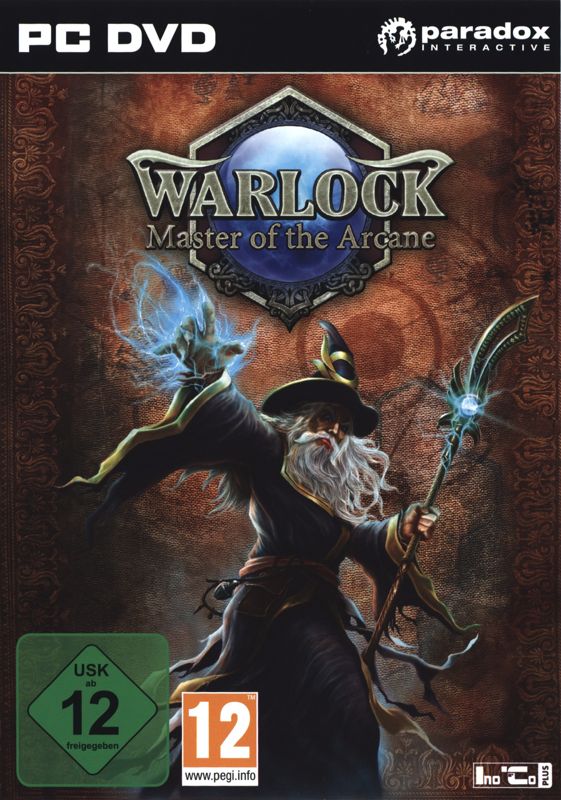 Warlock: Master of the Arcane cover or packaging material - MobyGames