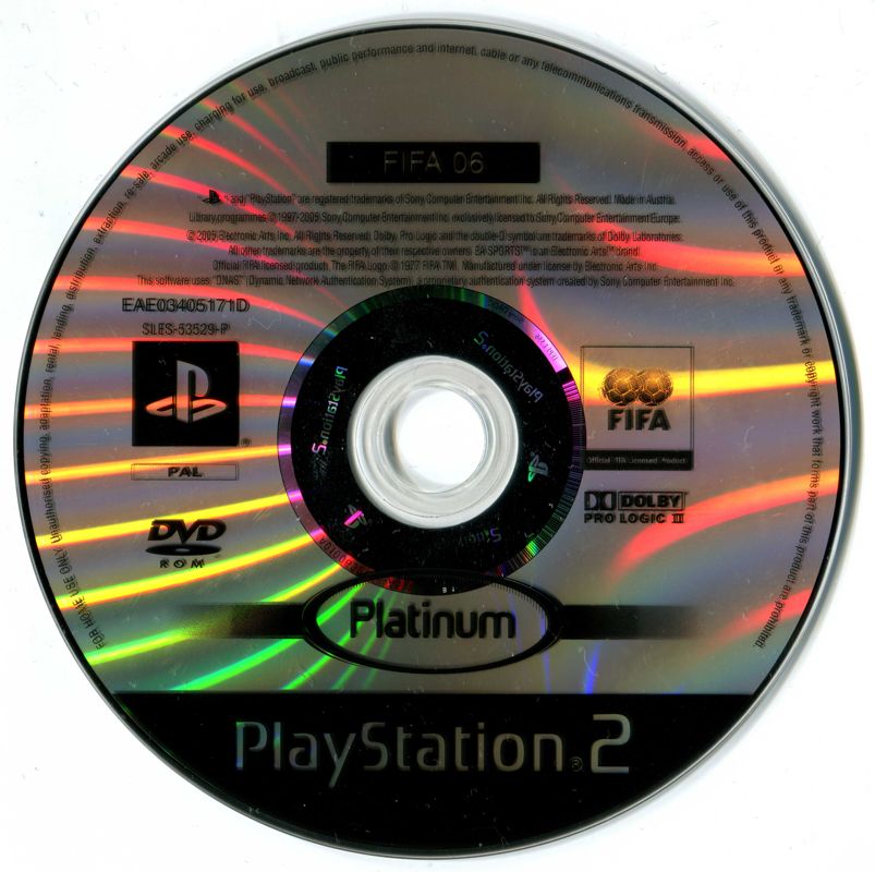 FIFA Soccer 06 cover or packaging material - MobyGames