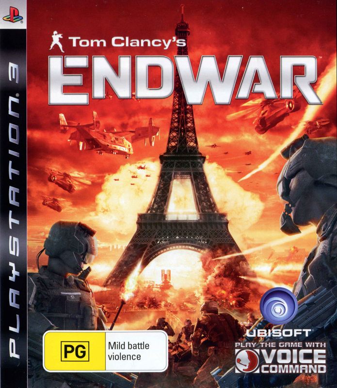 Tom Clancy's EndWar cover or packaging material - MobyGames