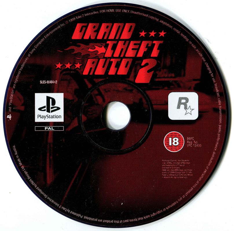 Grand Theft Auto 2 cover or packaging material - MobyGames