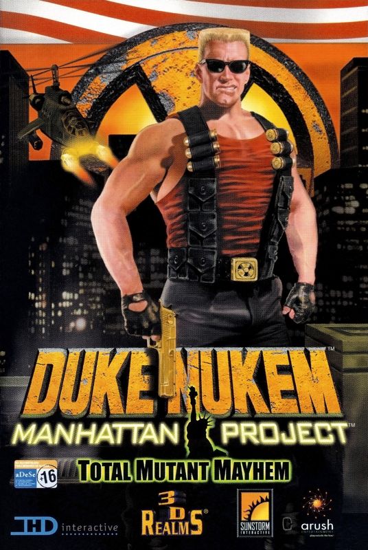 Duke Nukem: Manhattan Project cover or packaging material - MobyGames