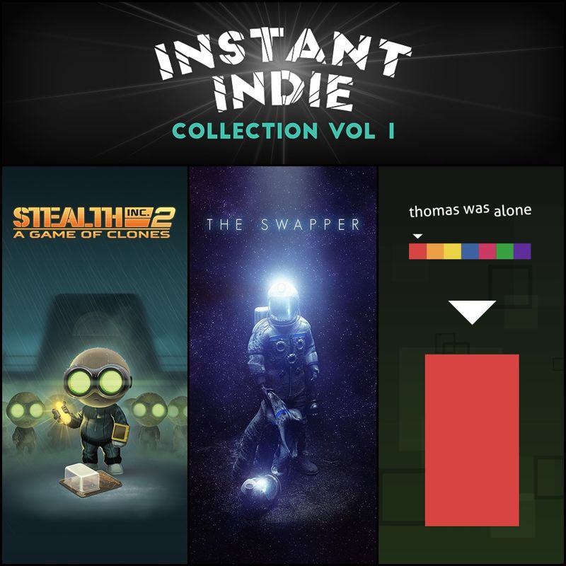 Instant Indie Collection: Vol. 1 cover or packaging material - MobyGames