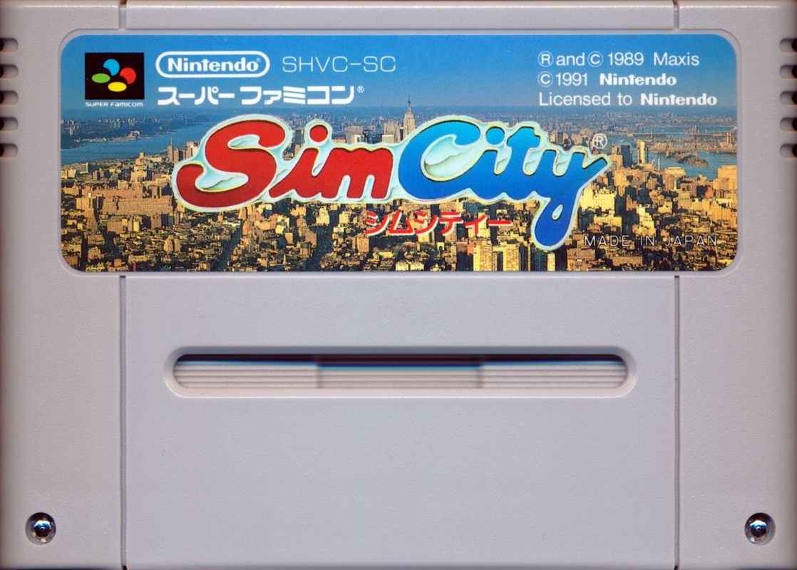 SimCity cover or packaging material - MobyGames