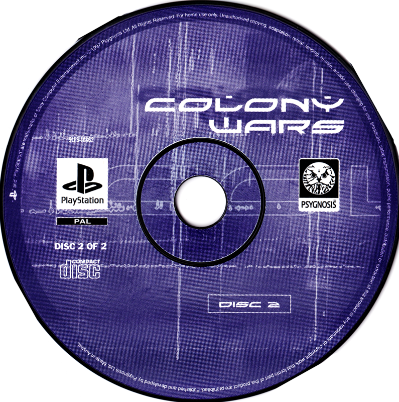 Colony Wars cover or packaging material - MobyGames