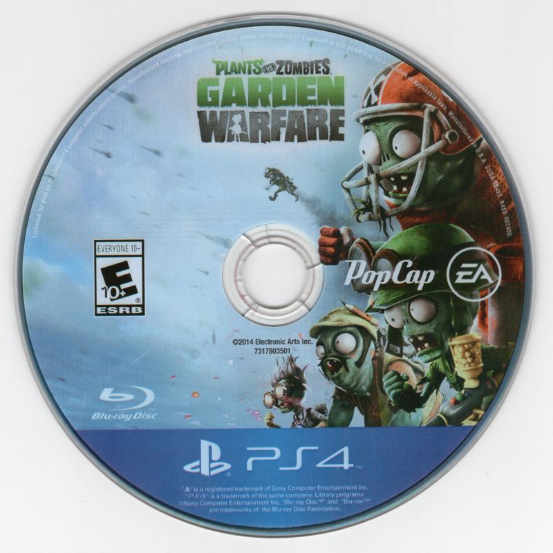 Plants vs. Zombies: Garden Warfare cover or packaging material - MobyGames