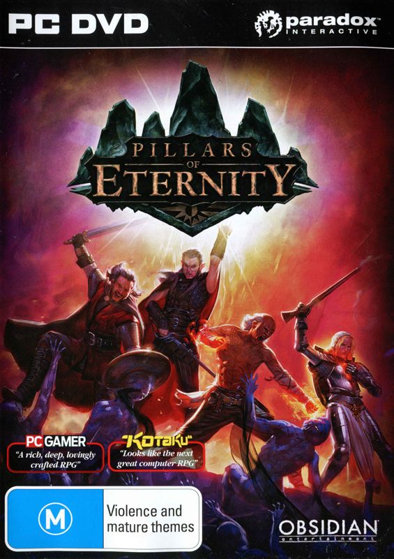 Pillars of Eternity cover or packaging material - MobyGames