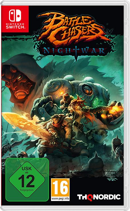 Battle Chasers: Nightwar cover or packaging material - MobyGames