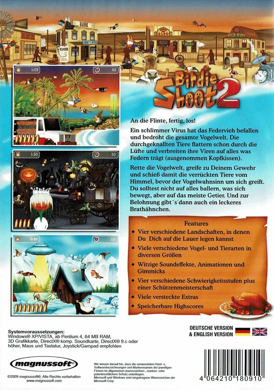 Birdie Shoot 2 cover or packaging material - MobyGames