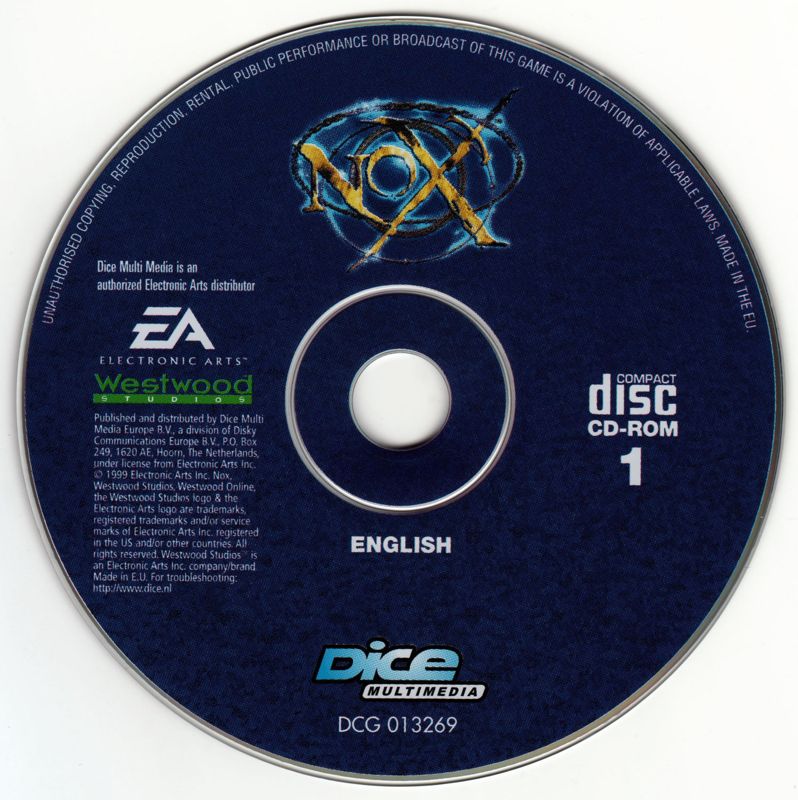 Nox cover or packaging material - MobyGames