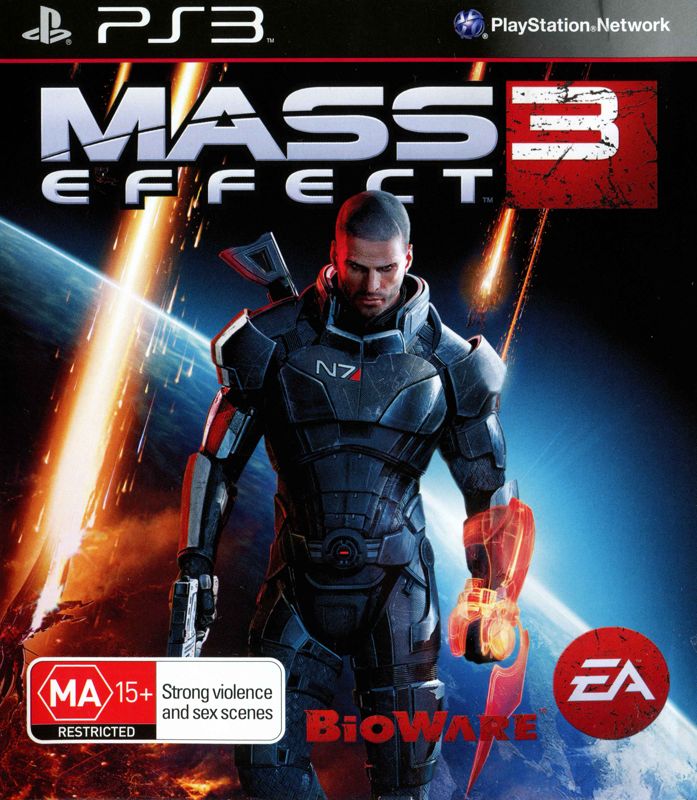 Mass Effect 3 cover or packaging material - MobyGames
