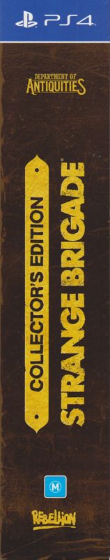 Strange Brigade (Collector's Edition) cover or packaging material ...