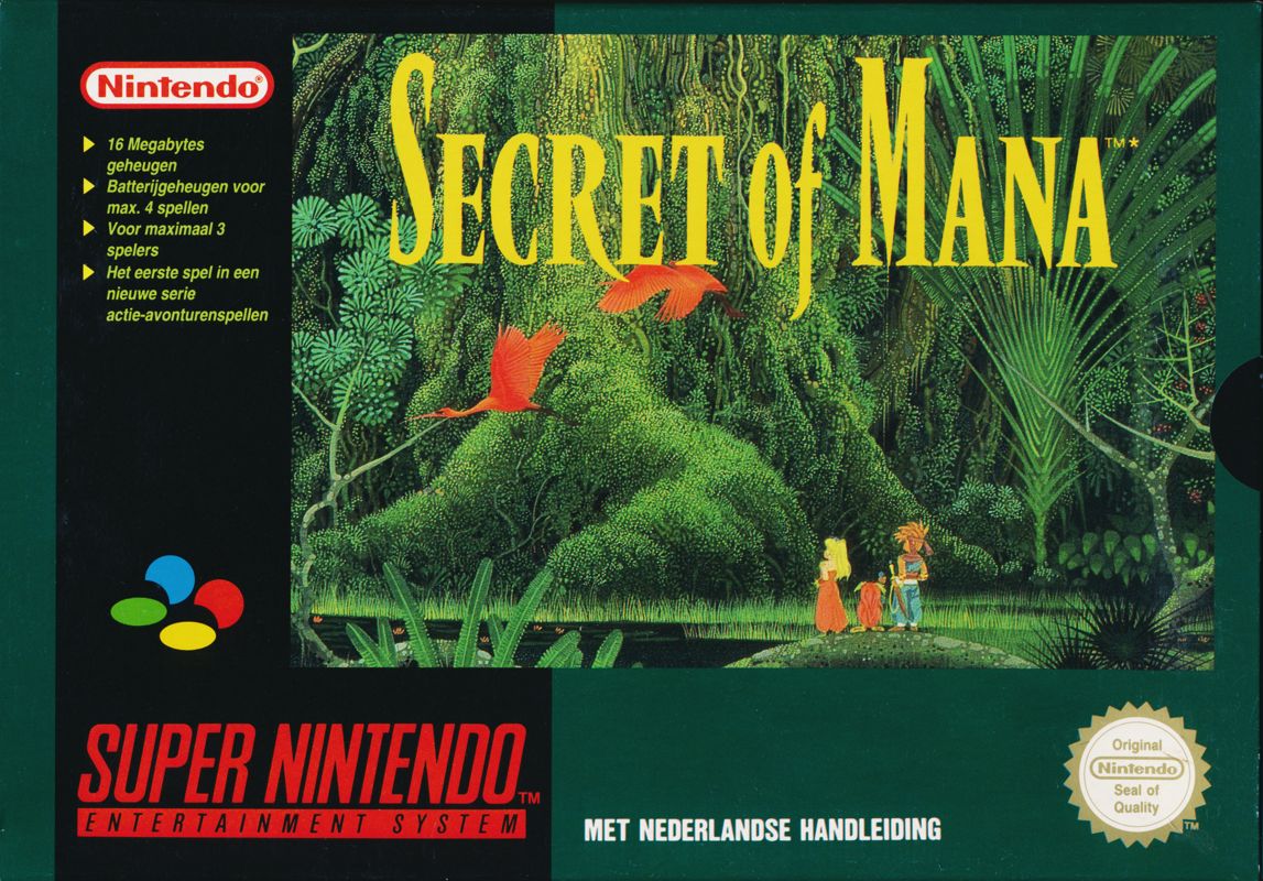 Secret of Mana cover or packaging material - MobyGames