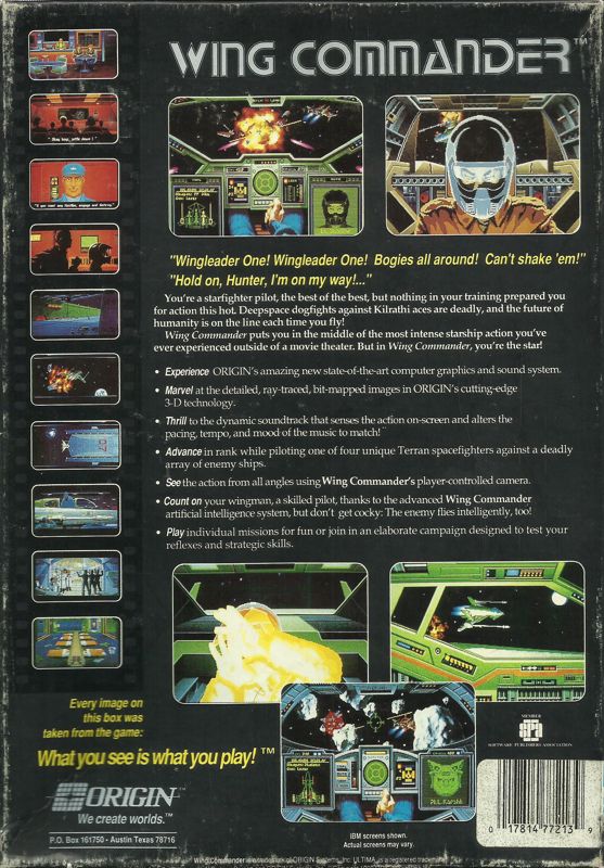Wing Commander cover or packaging material - MobyGames