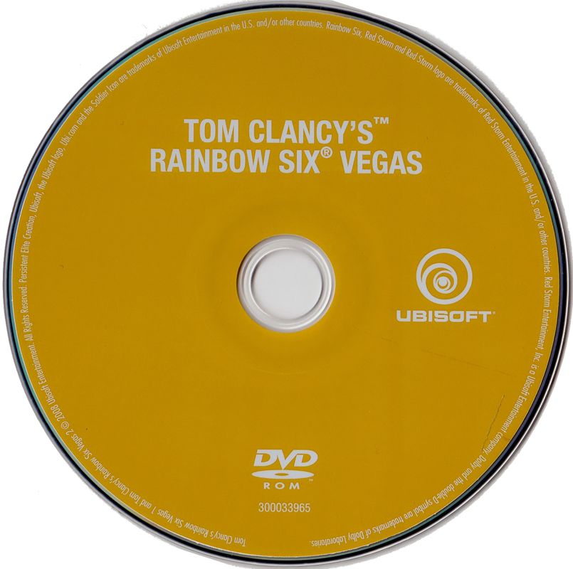 Tom Clancy's Rainbow Six: Vegas - Collection cover or packaging ...