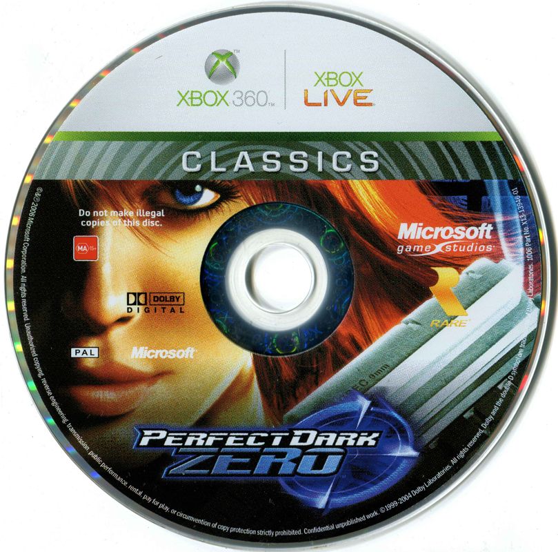 Perfect Dark Zero cover or packaging material - MobyGames