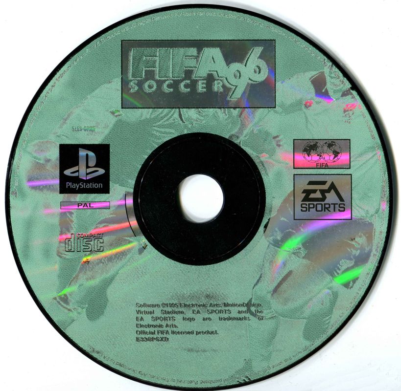 FIFA Soccer 96 cover or packaging material - MobyGames