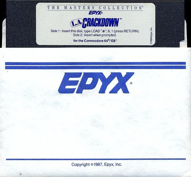 L.A. Crackdown cover or packaging material - MobyGames