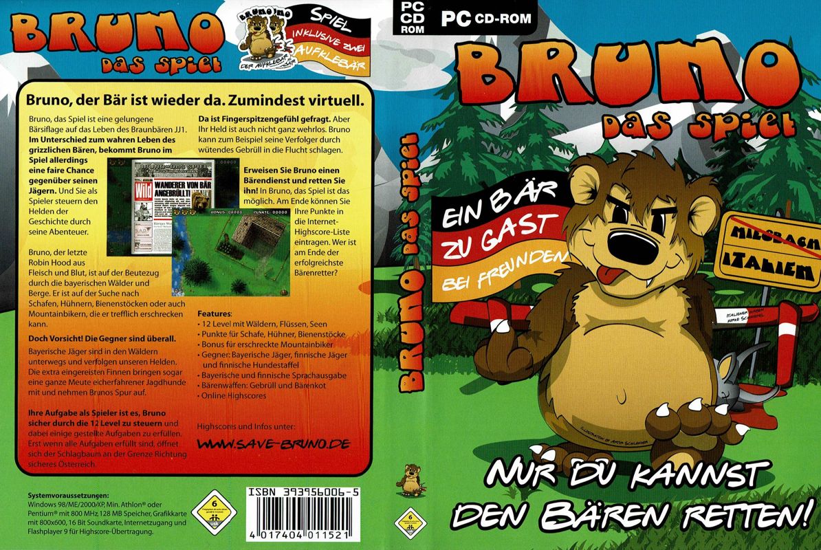 Bruno: Das Spiel cover or packaging material - MobyGames