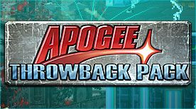 Apogee Throwback Pack cover or packaging material - MobyGames