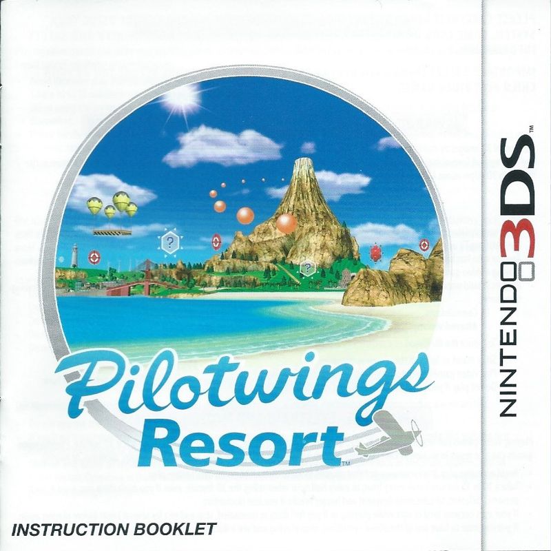 Pilotwings Resort cover or packaging material - MobyGames