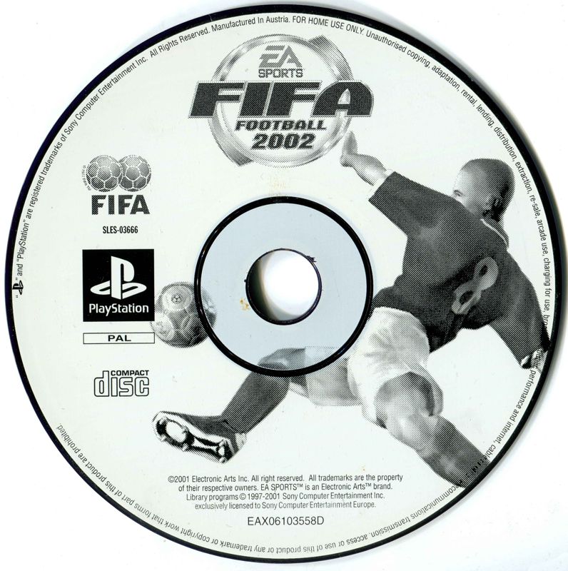 FIFA Soccer 2002: Major League Soccer cover or packaging material - MobyGames