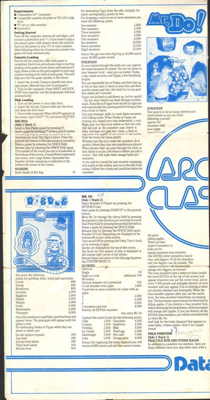Arcade Classics cover or packaging material - MobyGames