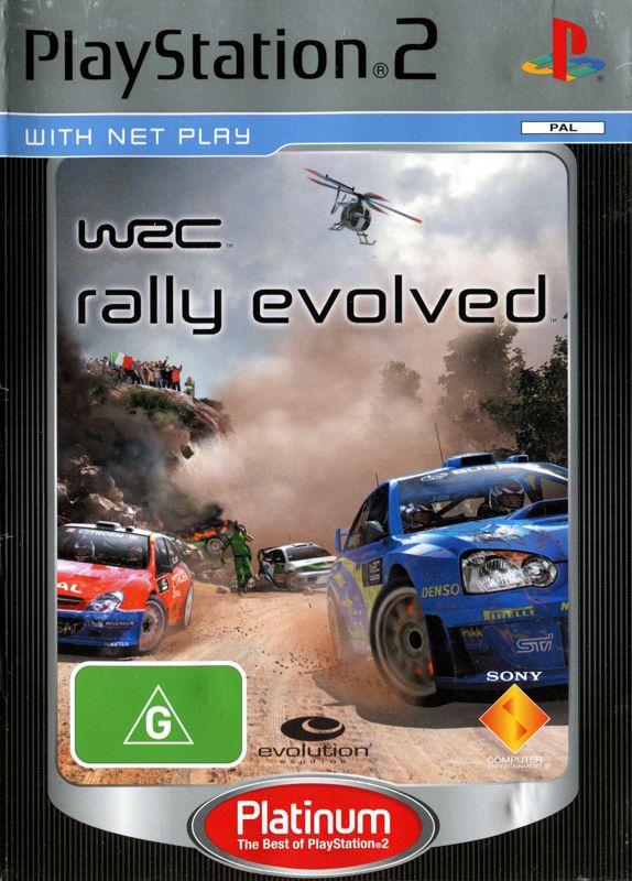 WRC: Rally Evolved cover or packaging material - MobyGames