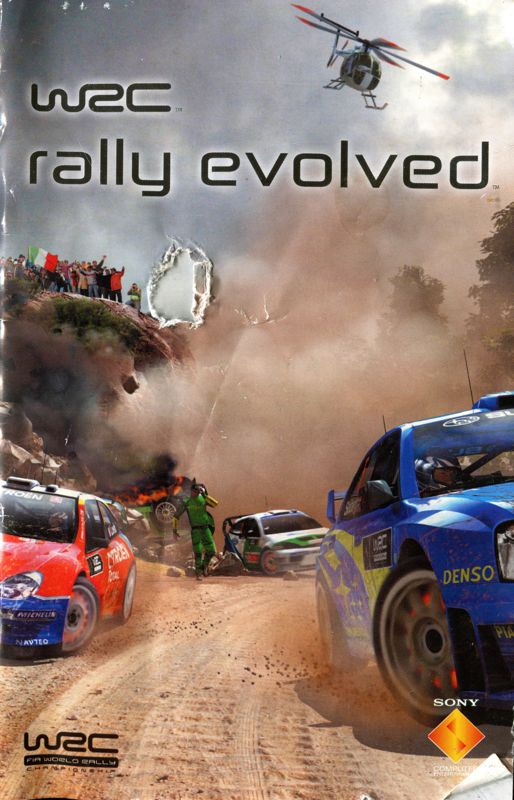 WRC: Rally Evolved cover or packaging material - MobyGames