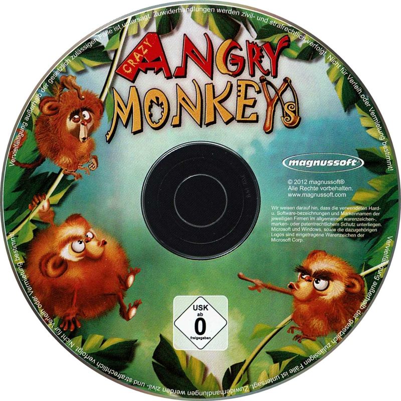 Crazy Angry Monkeys cover or packaging material - MobyGames