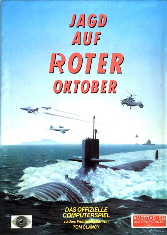 The Hunt for Red October cover or packaging material - MobyGames