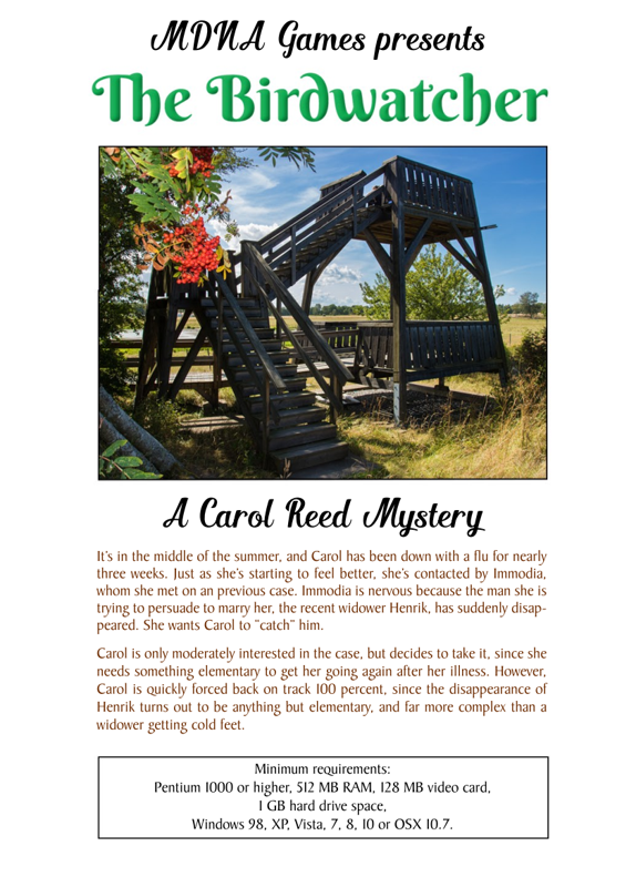 The Birdwatcher (2018) - MobyGames