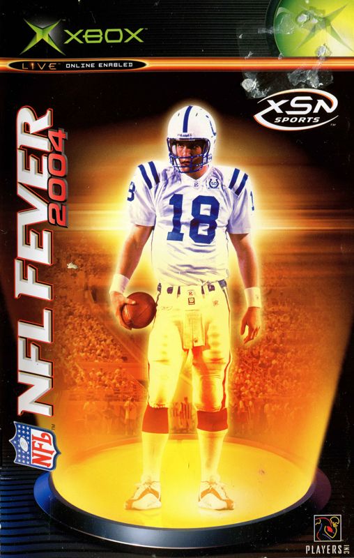 NFL Fever 2004 cover or packaging material - MobyGames