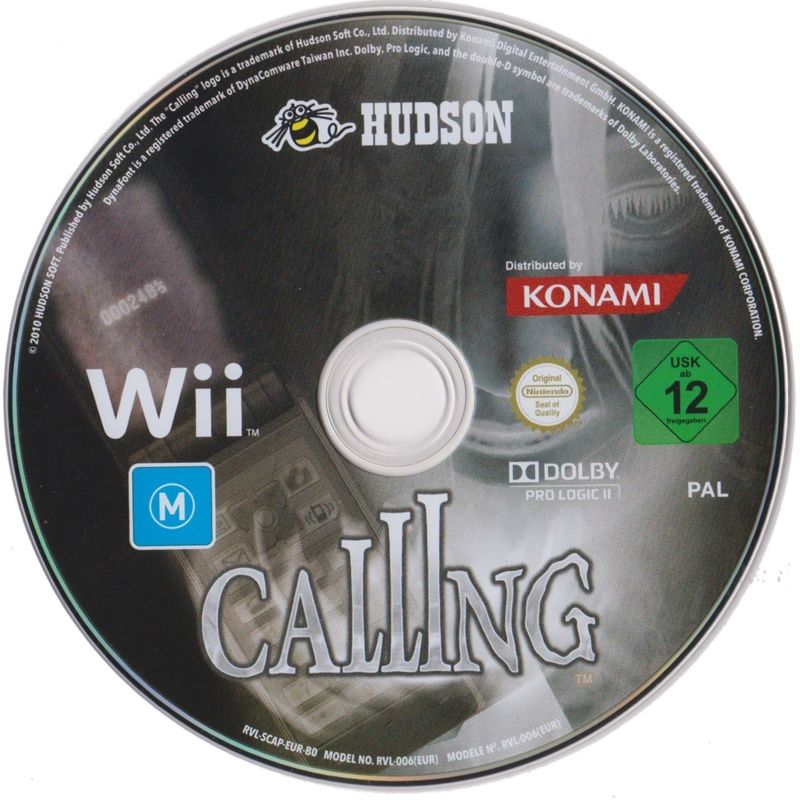 Calling cover or packaging material - MobyGames