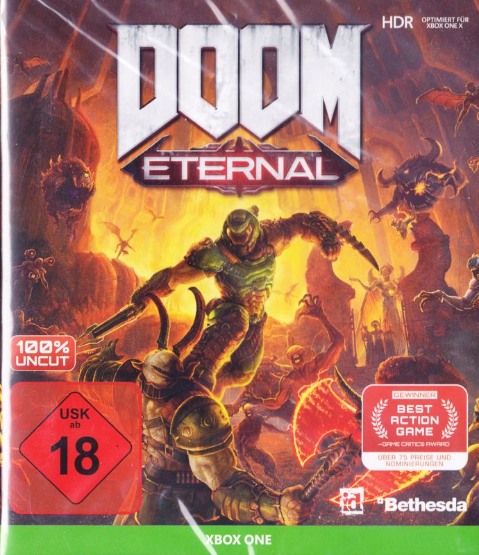 Doom Eternal cover or packaging material - MobyGames
