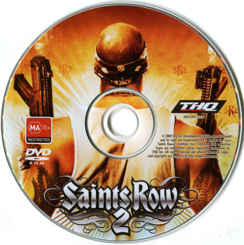 Saints Row 2 cover or packaging material - MobyGames