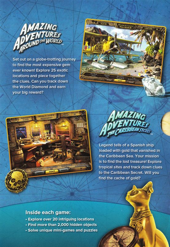 Hidden Object Collection - Amazing Adventures cover or packaging ...