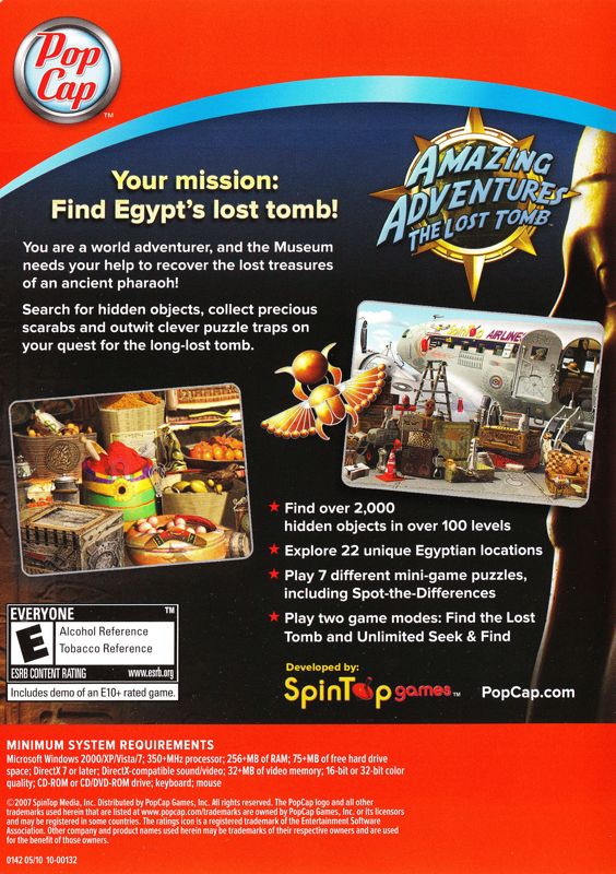 Hidden Object Collection - Amazing Adventures cover or packaging ...