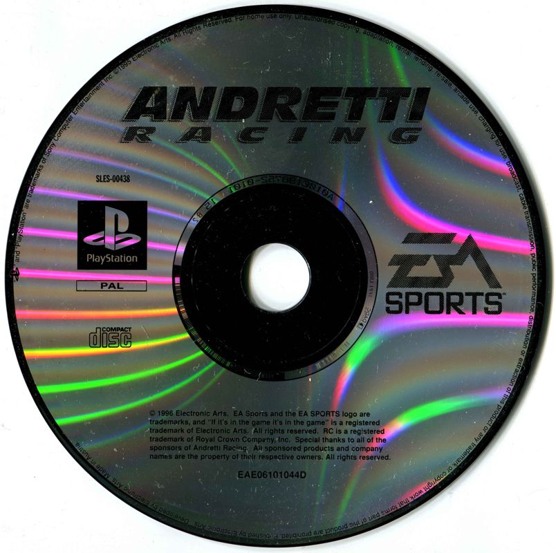 Andretti Racing cover or packaging material - MobyGames
