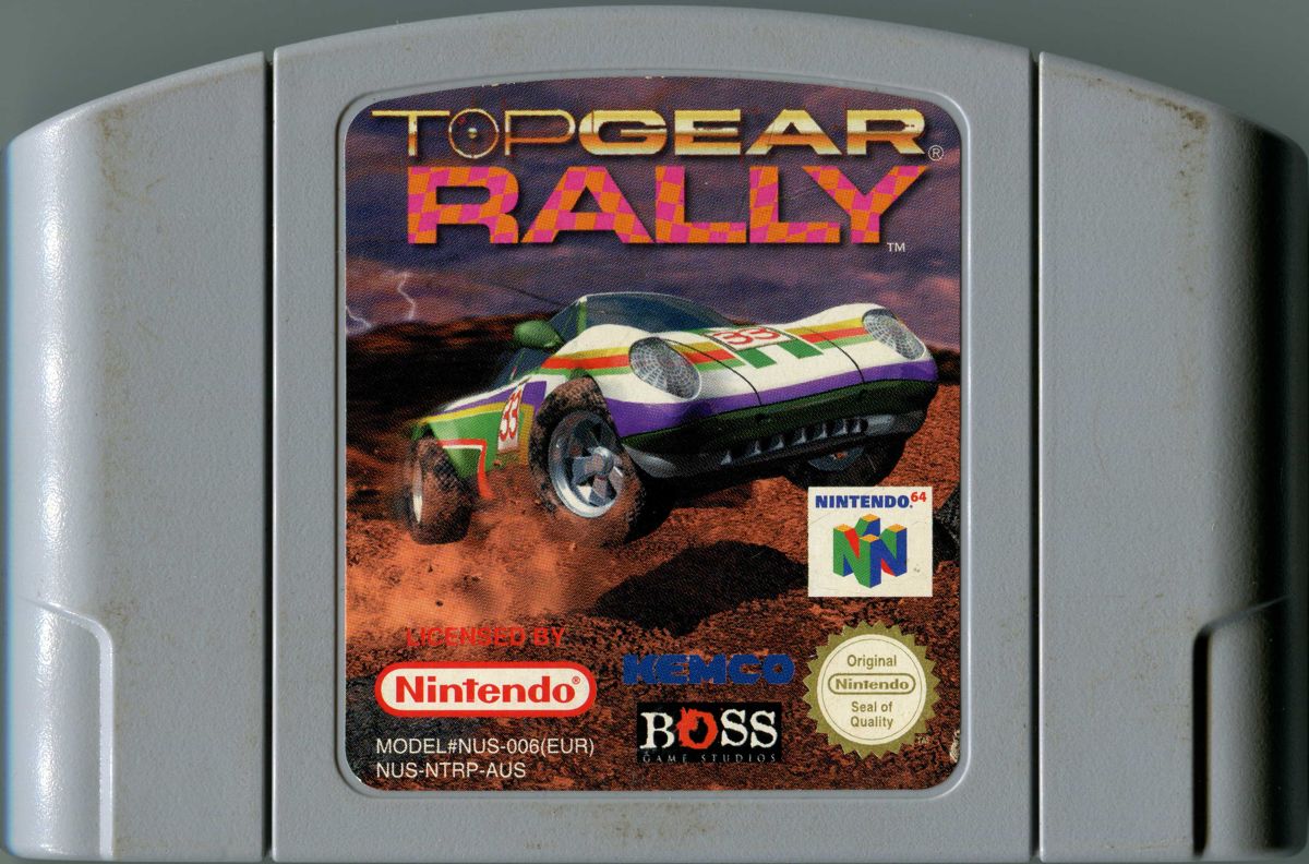 Top Gear Rally cover or packaging material - MobyGames