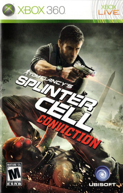 Tom Clancy's Splinter Cell: Conviction cover or packaging material - MobyGames