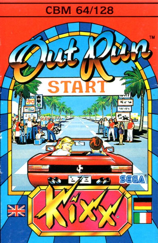 OutRun cover or packaging material - MobyGames