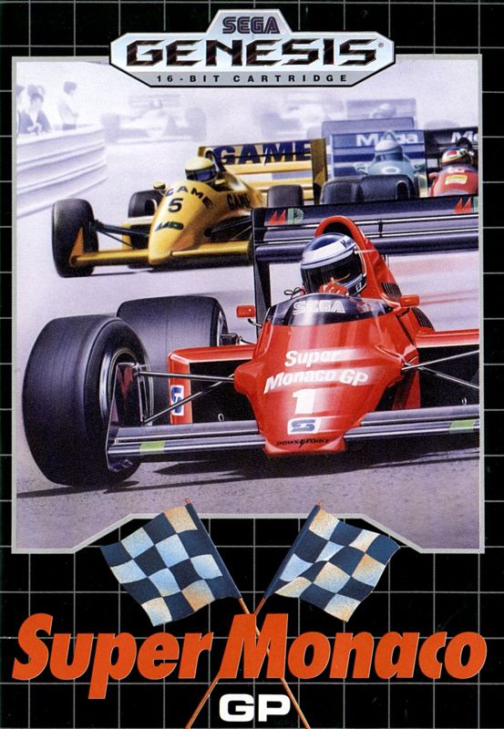 Super Monaco GP box covers - MobyGames